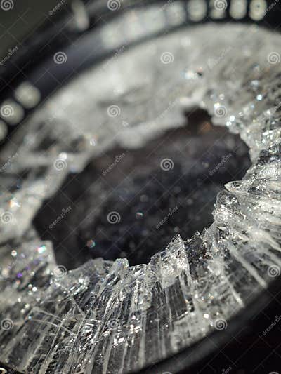 Broken Glass Camera Lens stock photo. Image of smashed - 38079542