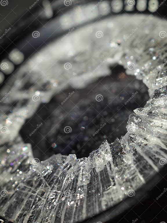 Broken Glass Camera Lens stock photo. Image of smashed - 38079542