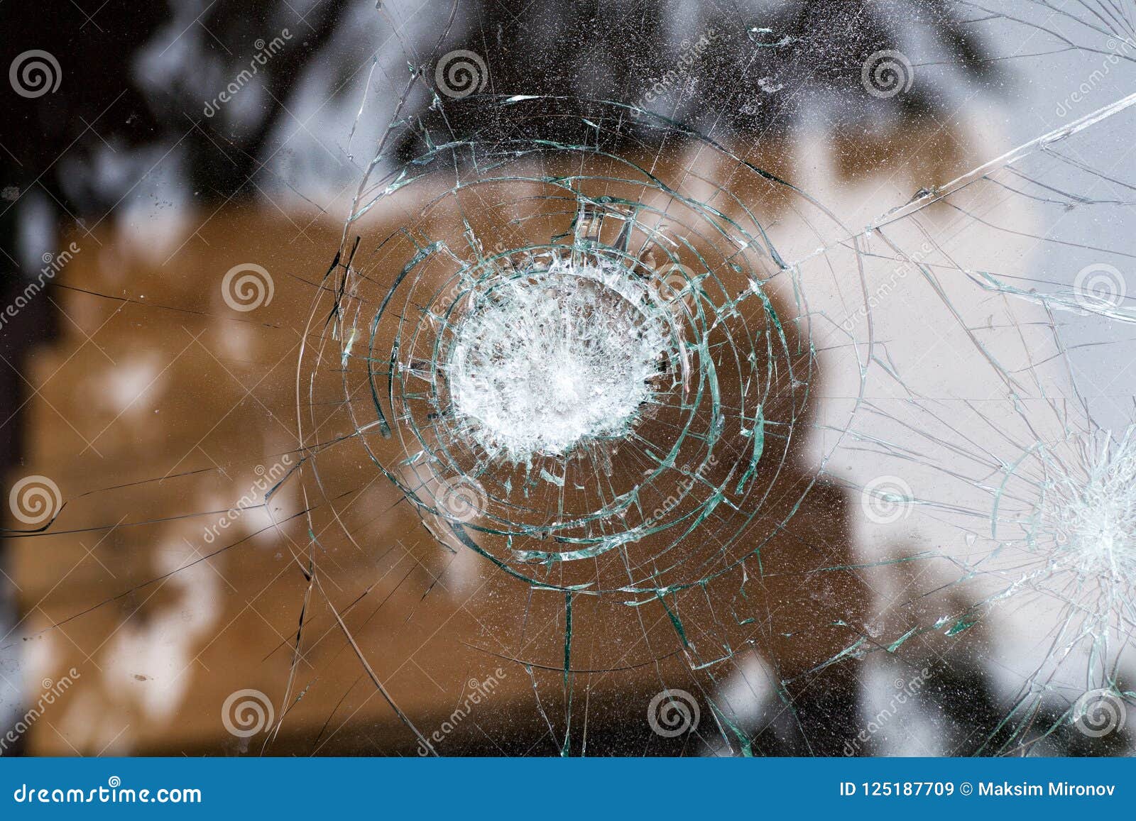 Broken glass of a car stock image. Image of detail, frame - 125187709