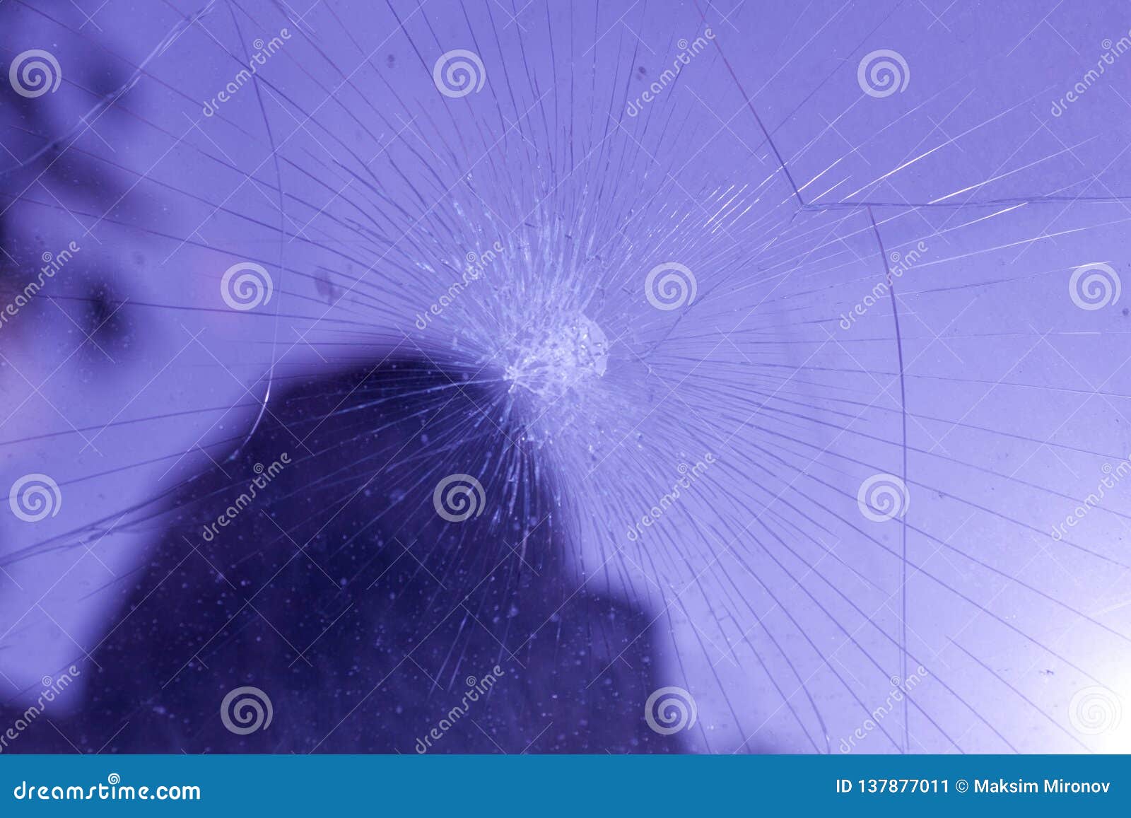 Broken glass of a car stock image. Image of glass, bullet - 137877011