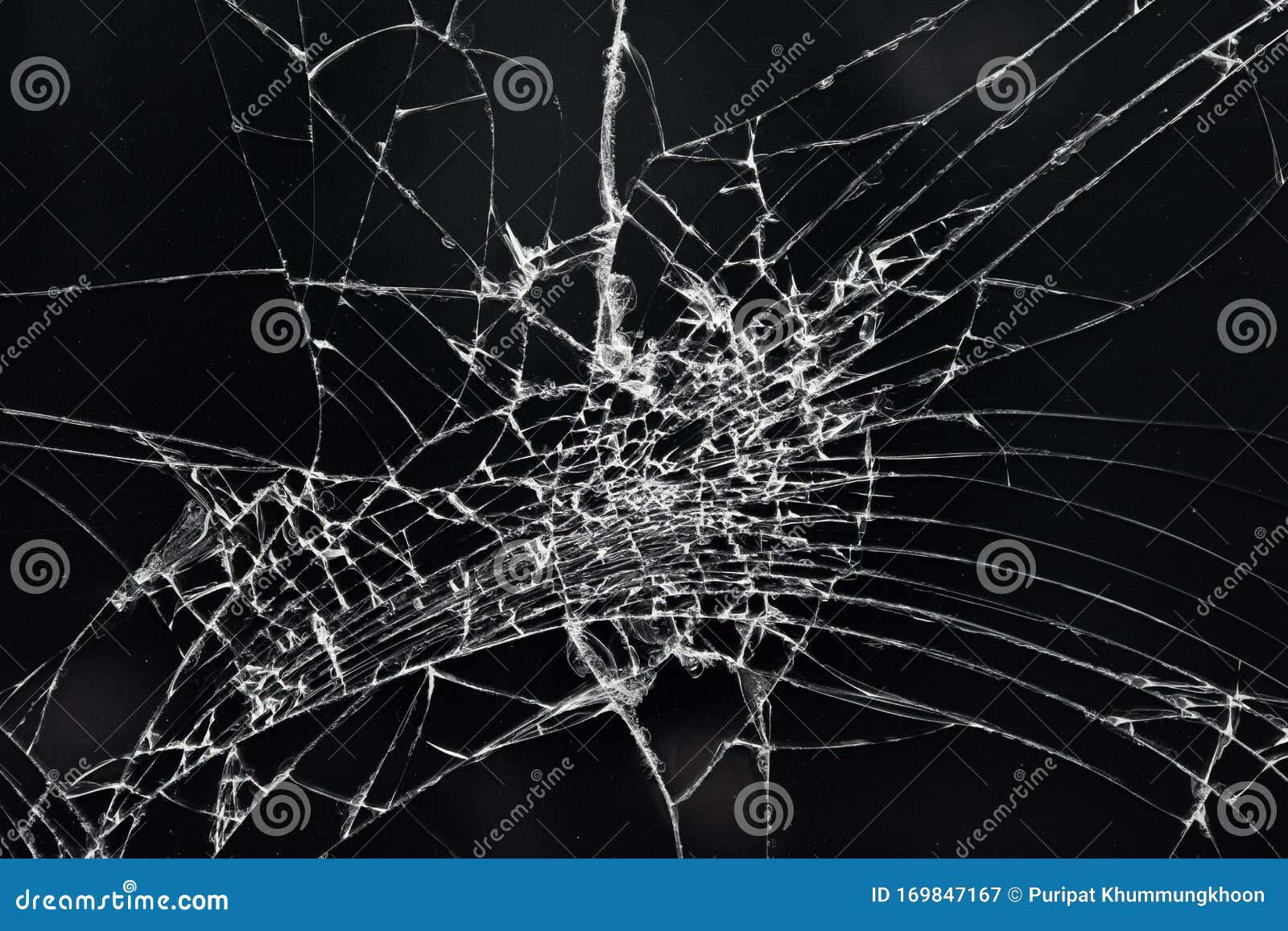 Cracked Screen Texture