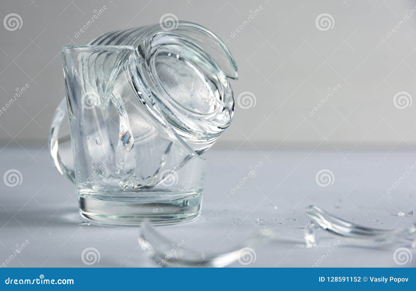 Broken Glass and Flying Pieces of Glass Stock Photo - Image of cool ...