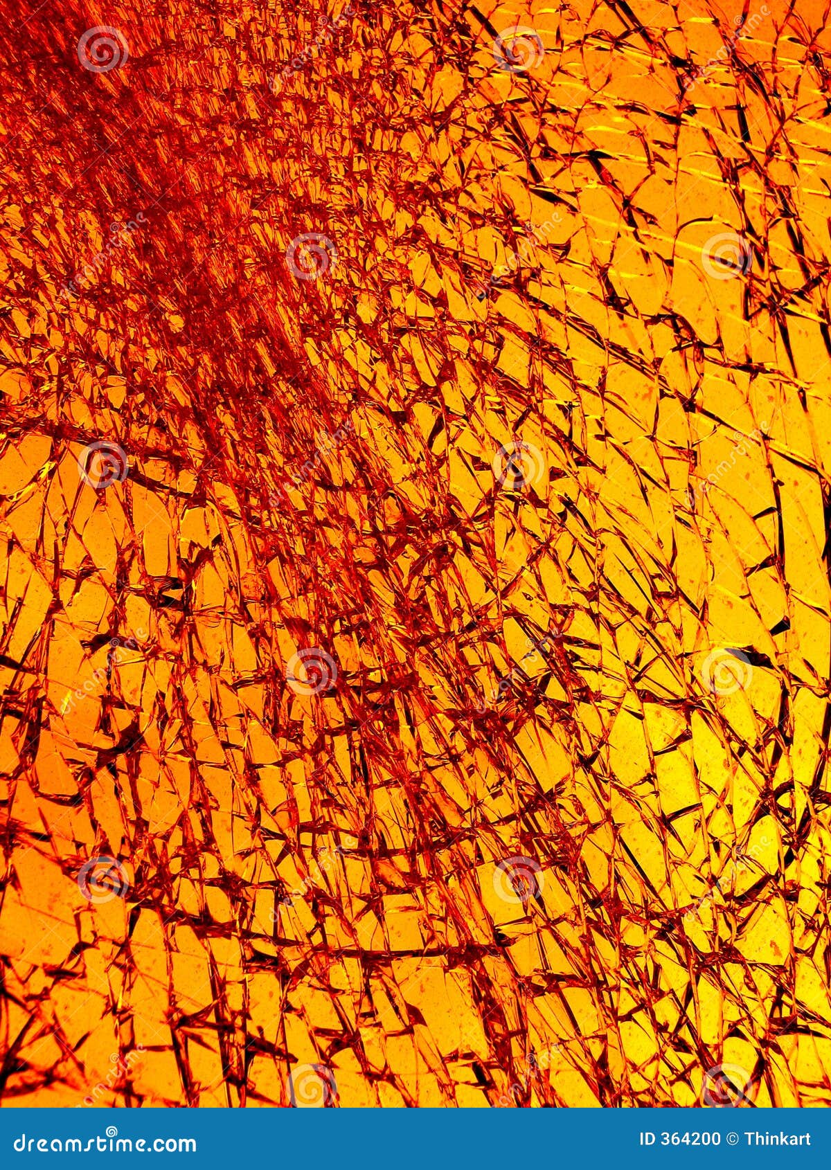 Broken glass in gold stock photo. Image of glass, destruct - 364200