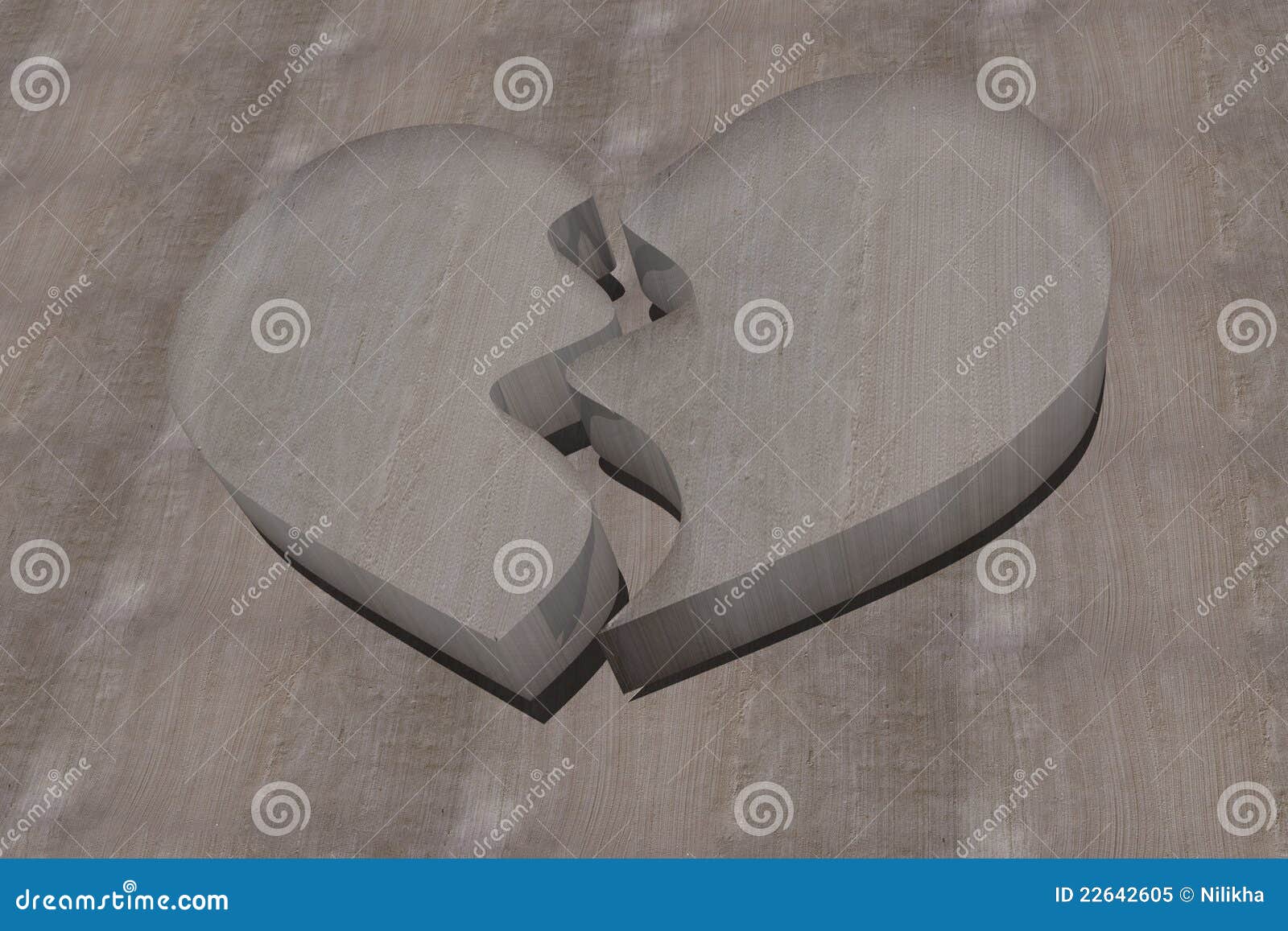 Jealous Heart Cartoon Vector | CartoonDealer.com #7944441