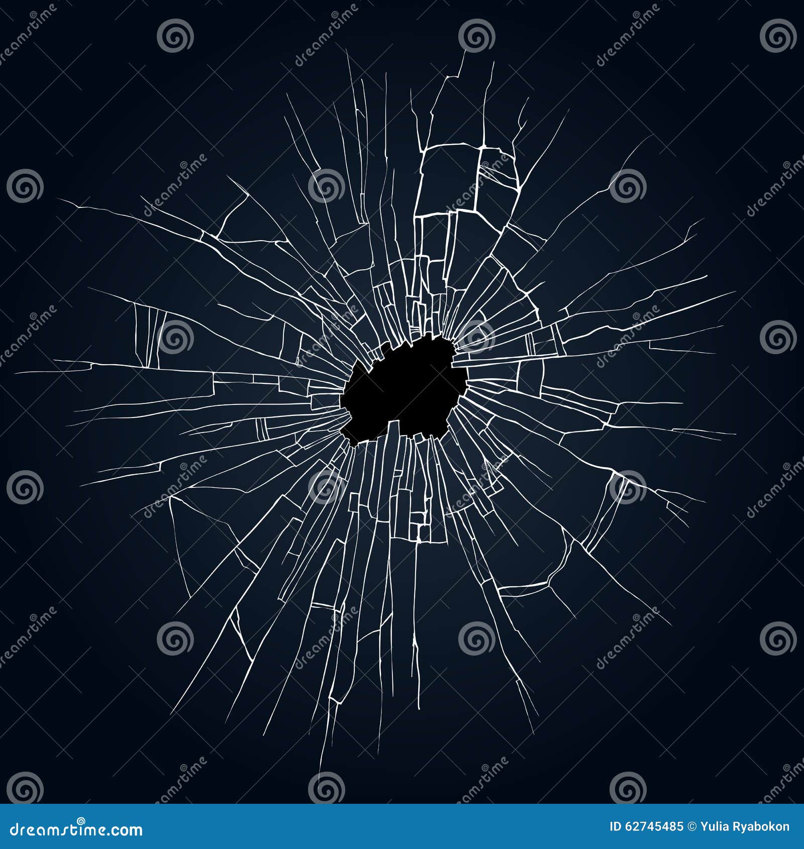 Broken Glass Illustration Stock Vector Illustration Of Background 62745485