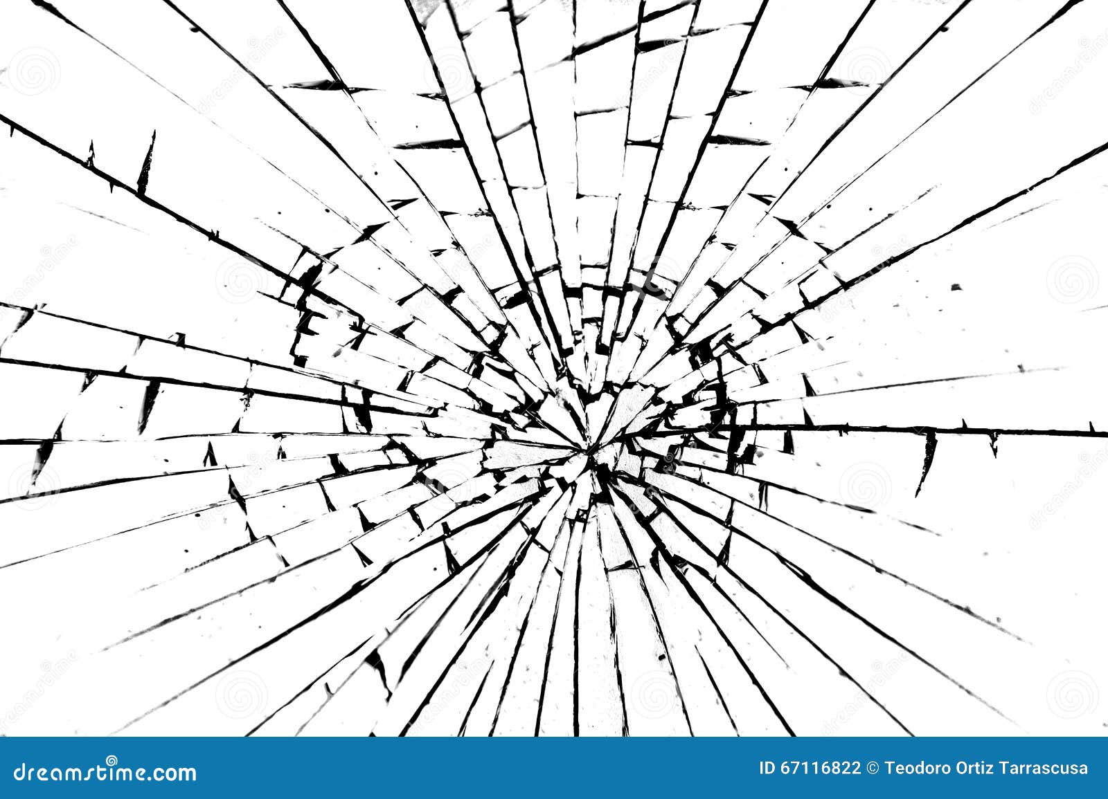 Broken Glass Window Smashed Bullet Hole Vector | CartoonDealer.com ...