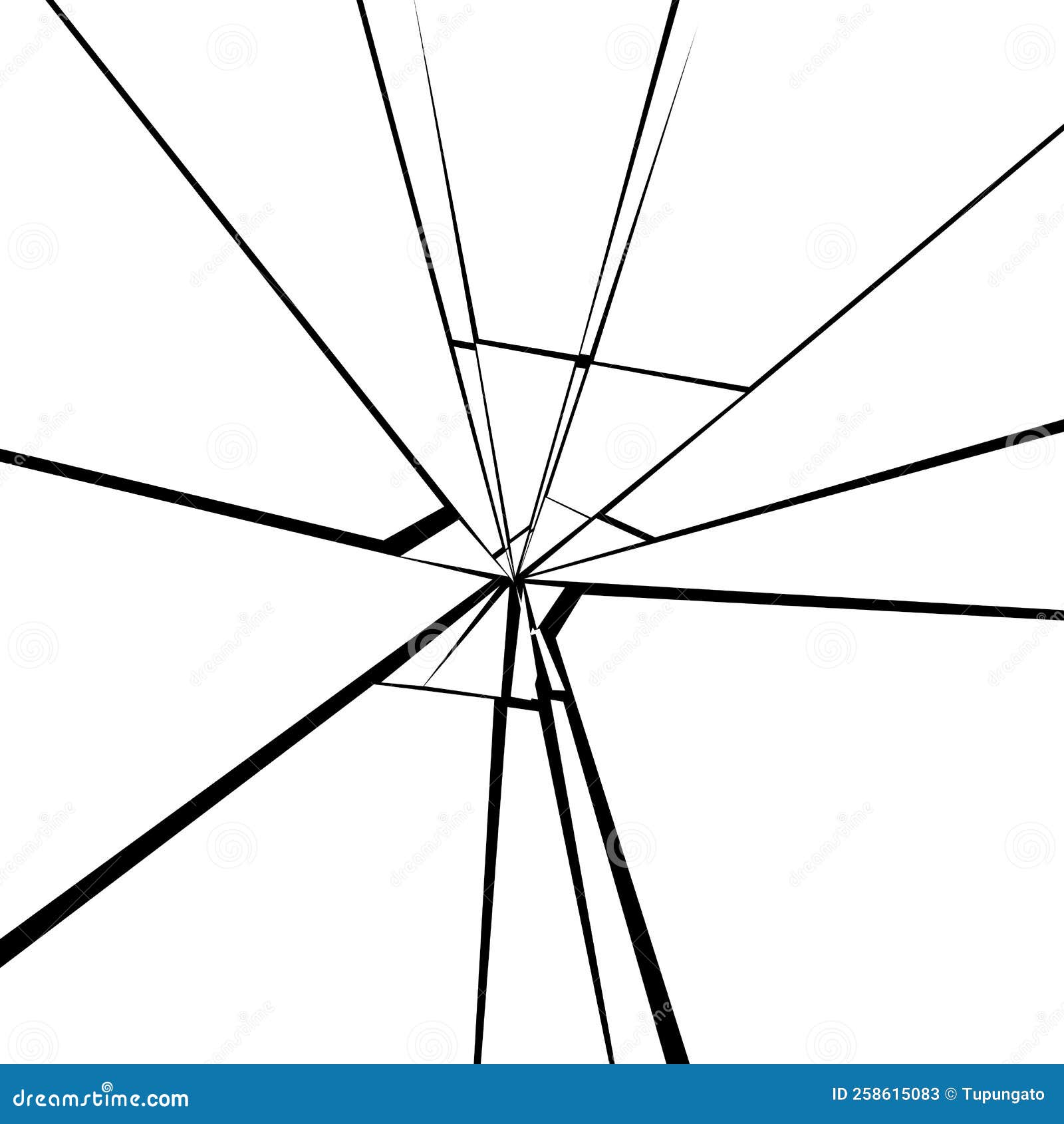 Cracked Glass Overlay