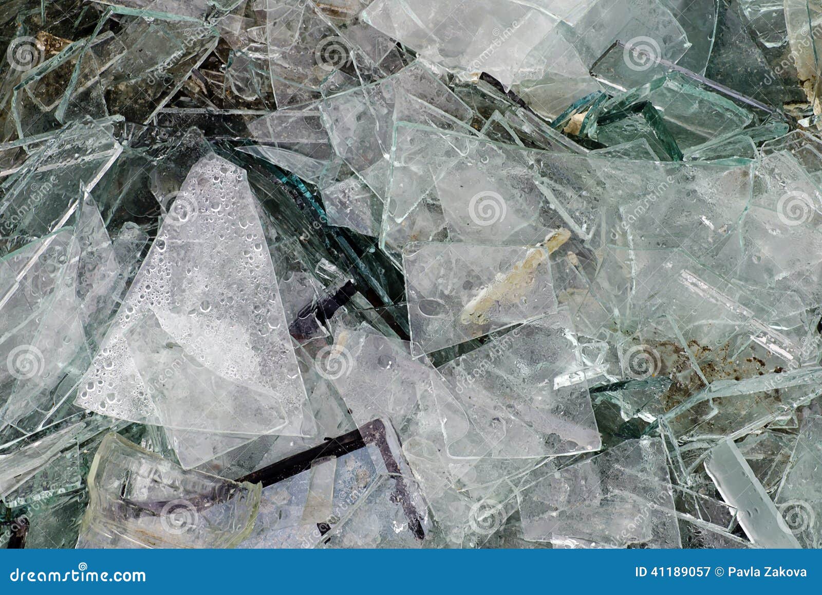 Broken glass stock image. Image of scrap, pile, sharp - 41189057
