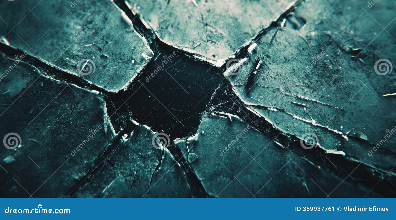 Broken Glass Reflection stock image. Image of reflection - 359937761