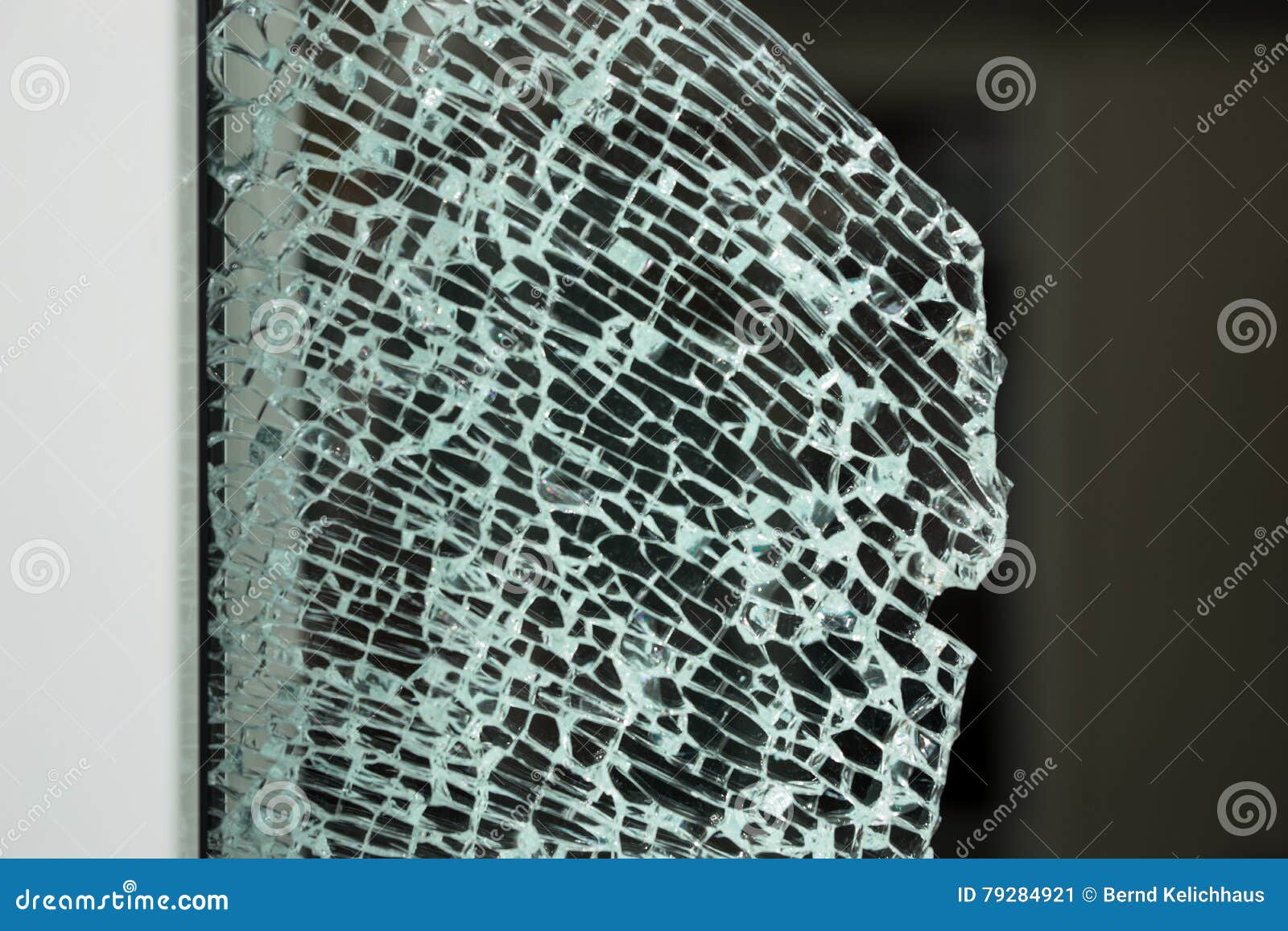 Broken Glass with Small Cracks Stock Image - Image of abstract, empty ...