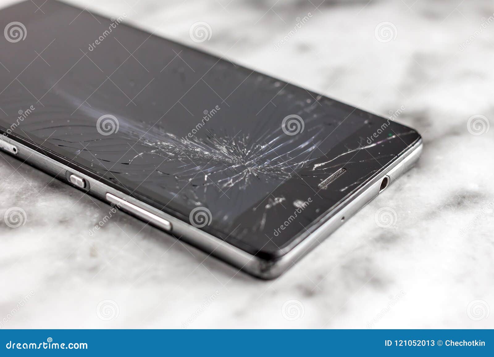 Broken Glass of Smart Phone Stock Image - Image of display, cellphone ...