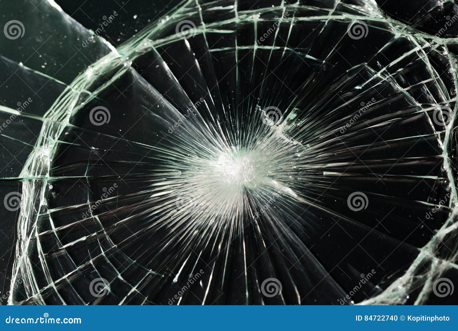 Broken glass texture. stock photo. Image of effect, broken - 84722740