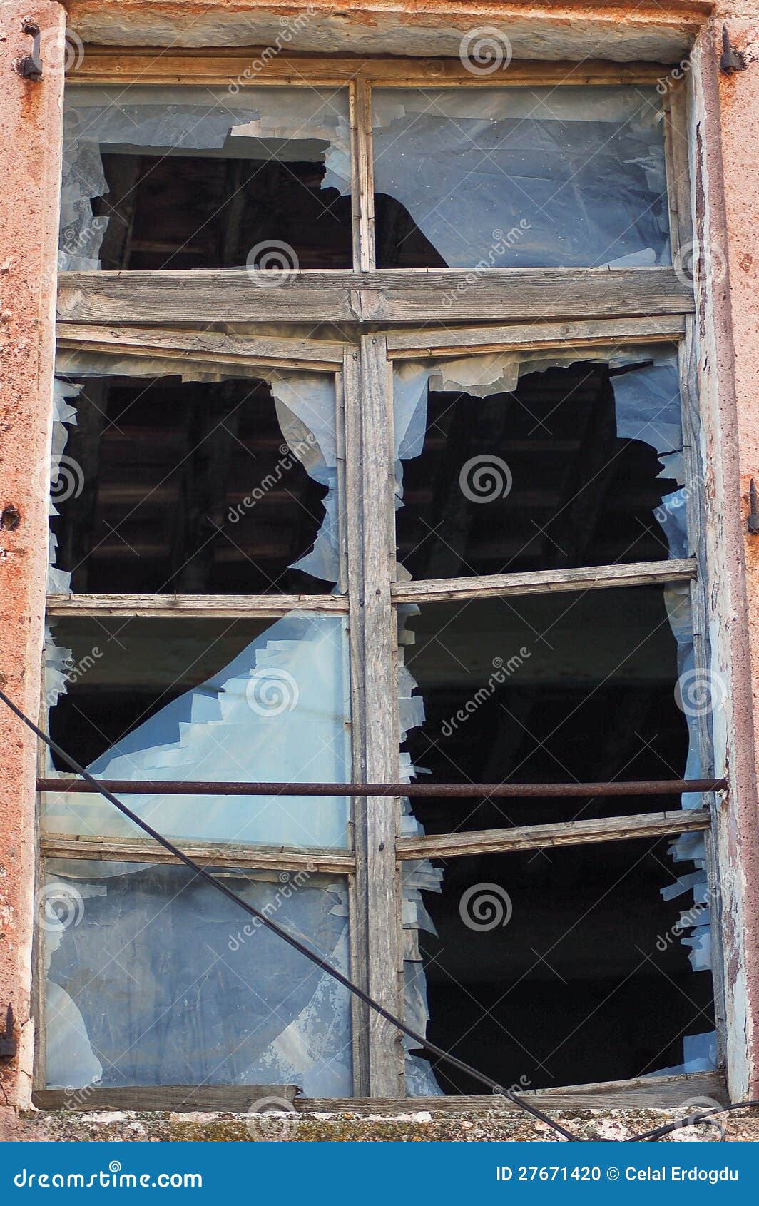 Broken glass and window stock photo. Image of accident - 27671420