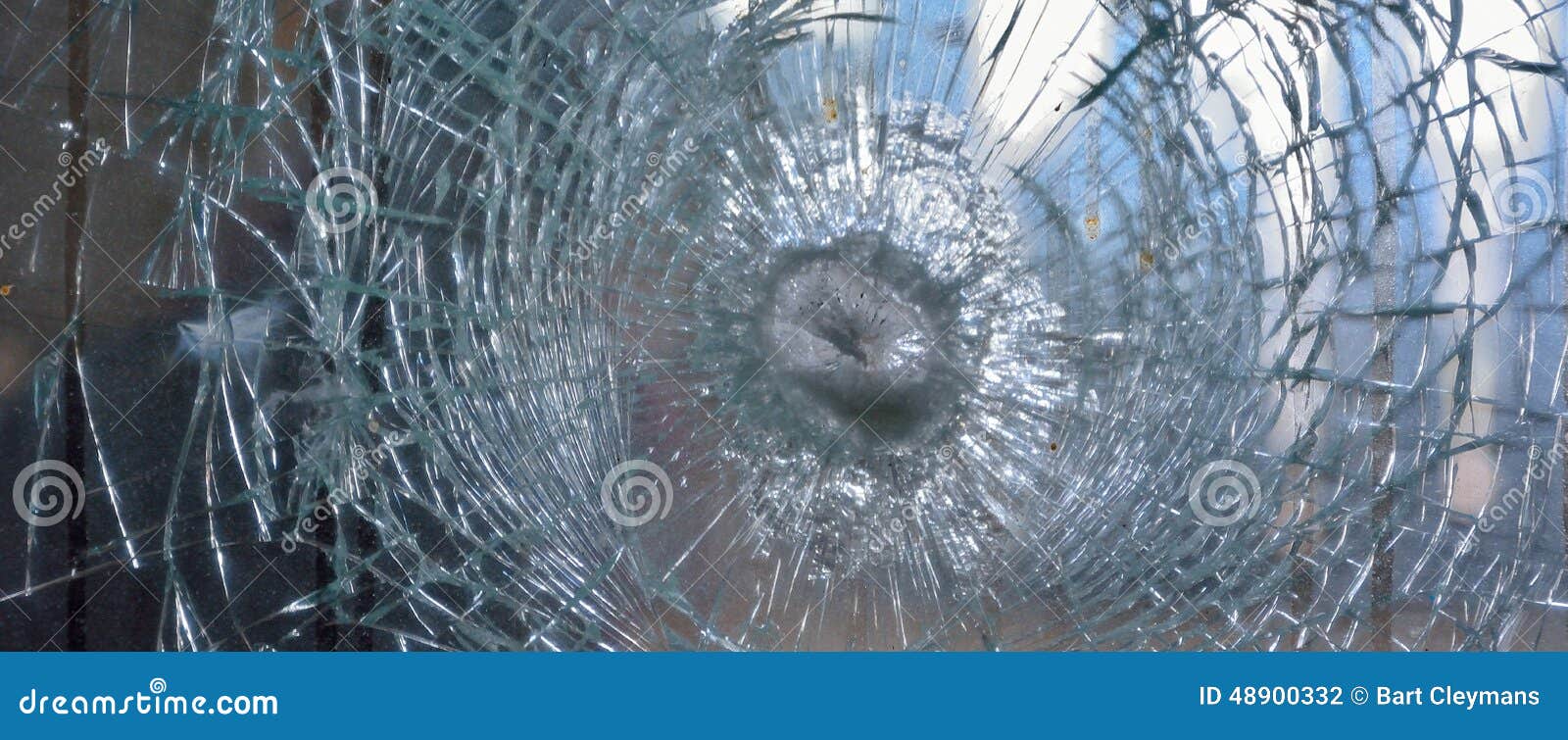 Broken glass window stock photo. Image of shatter, damaged - 48900332