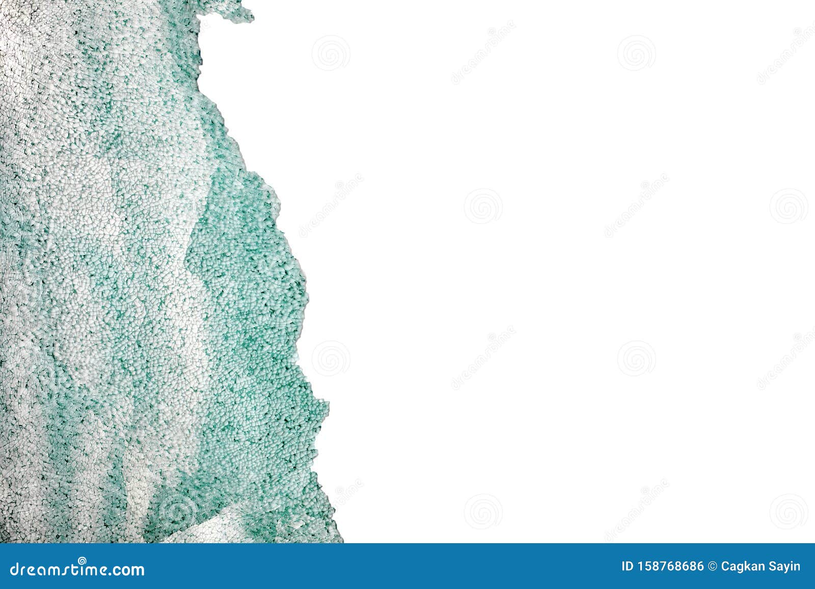 Broken Glass Windshield Texture on Isolated White Background Stock ...