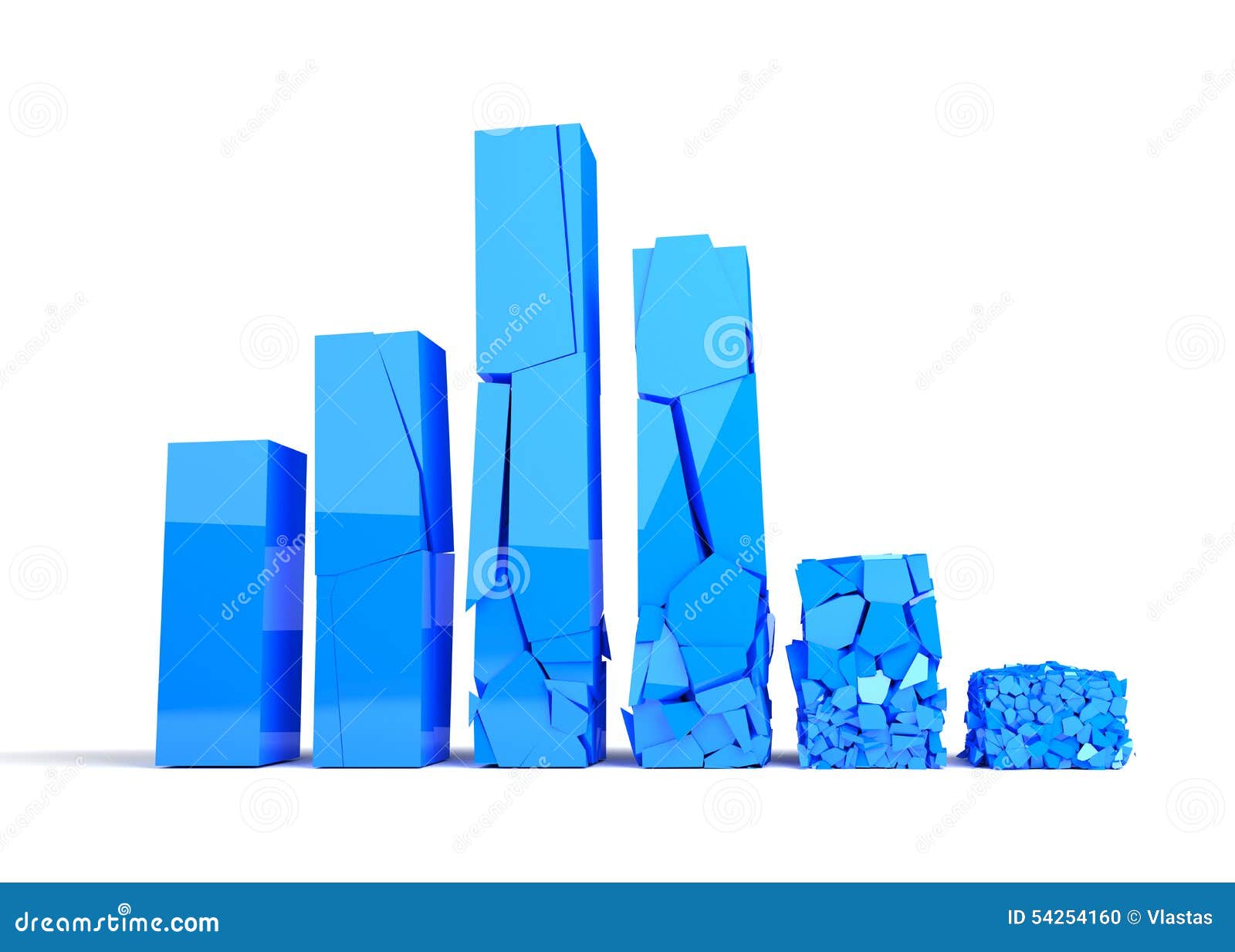 Broken Graph stock illustration. Illustration of chapped - 54254160