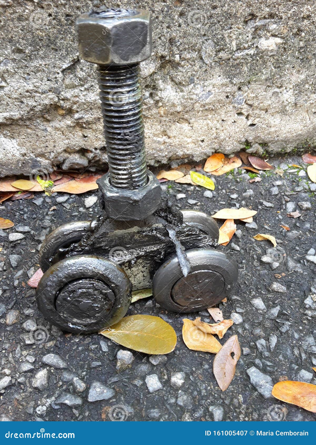 Broken and greasy wheels stock image. Image of greasy - 161005407