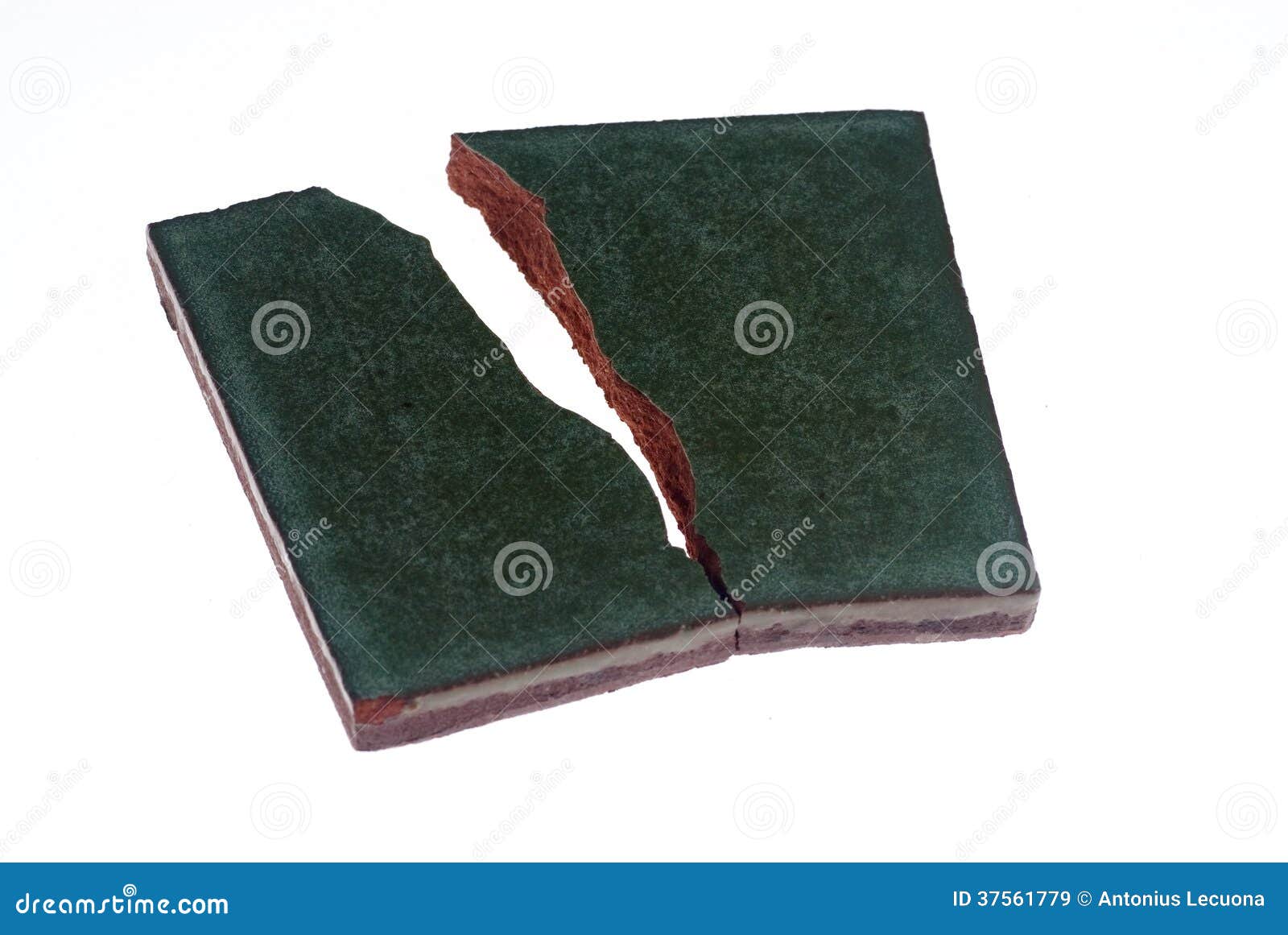 Broken green tile stock image. Image of relationship - 37561779