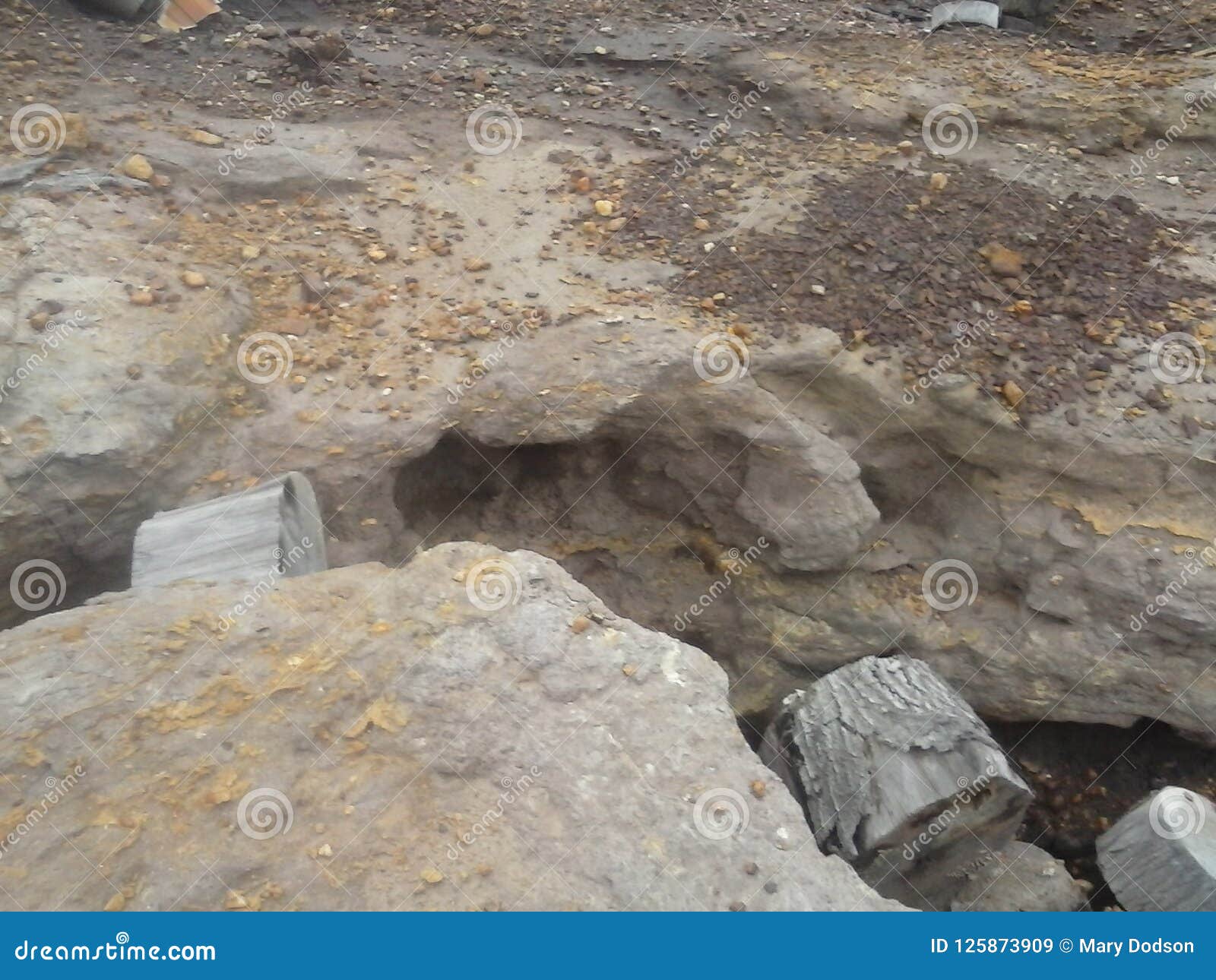 Broken ground stock image. Image of place, ground, broken - 125873909