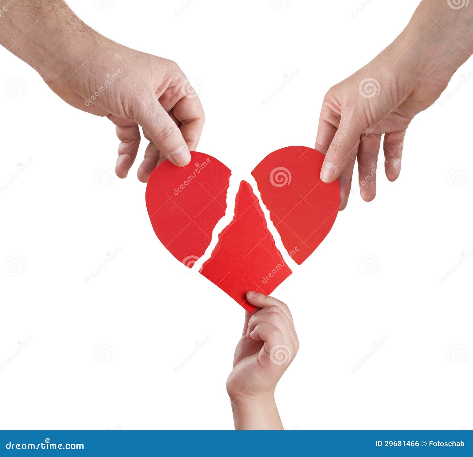 Broken heart stock photo. Image of crack, breakup, heart - 29681466
