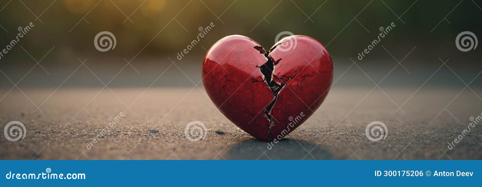 Broken Heart, the Concept of Divorce and Separation Stock Photo - Image ...