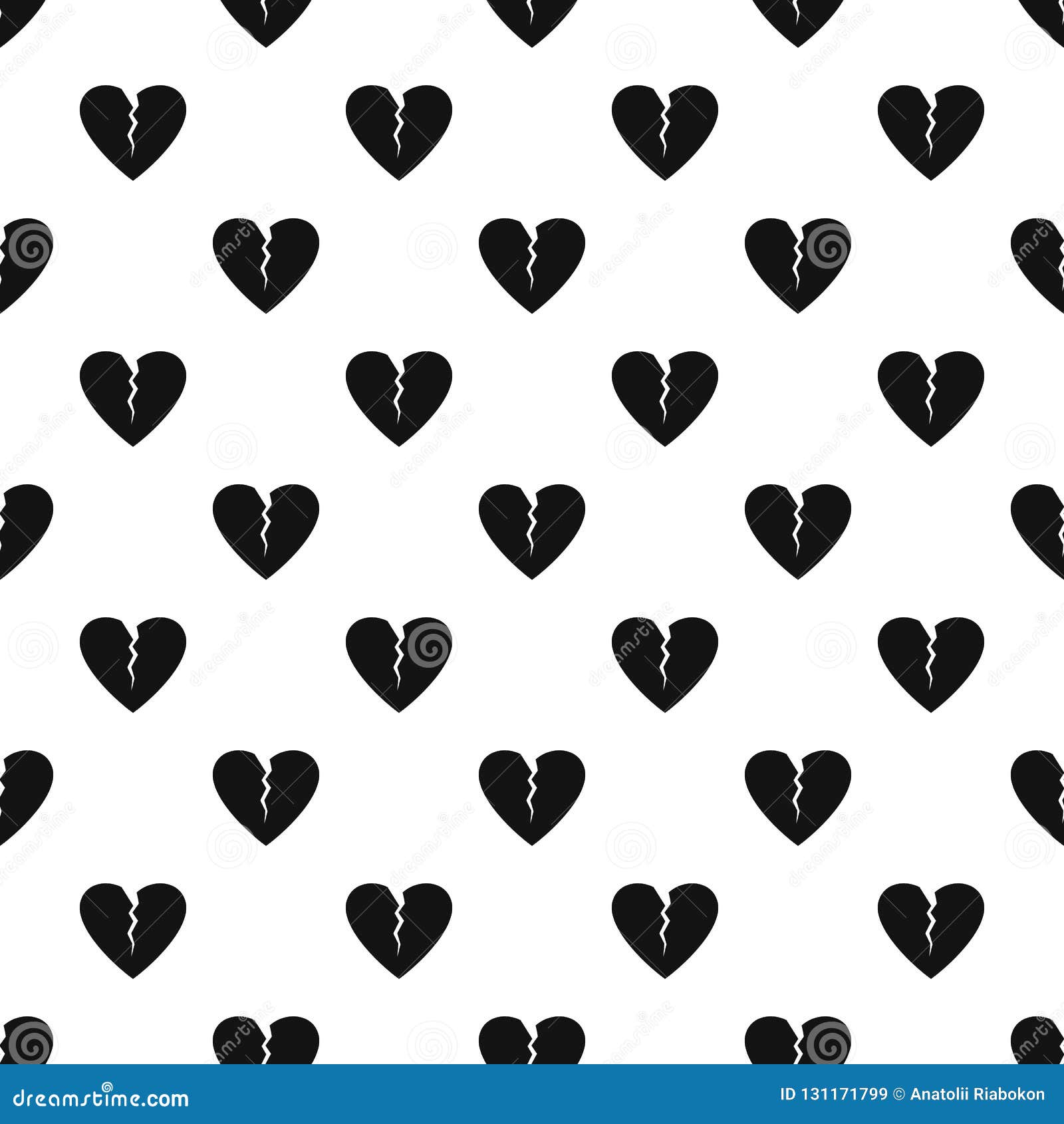 Broken Heart Pattern Seamless Vector Stock Vector - Illustration of ... Broken Heart Pattern Seamless Vector Stock Vector - Illustration of ...