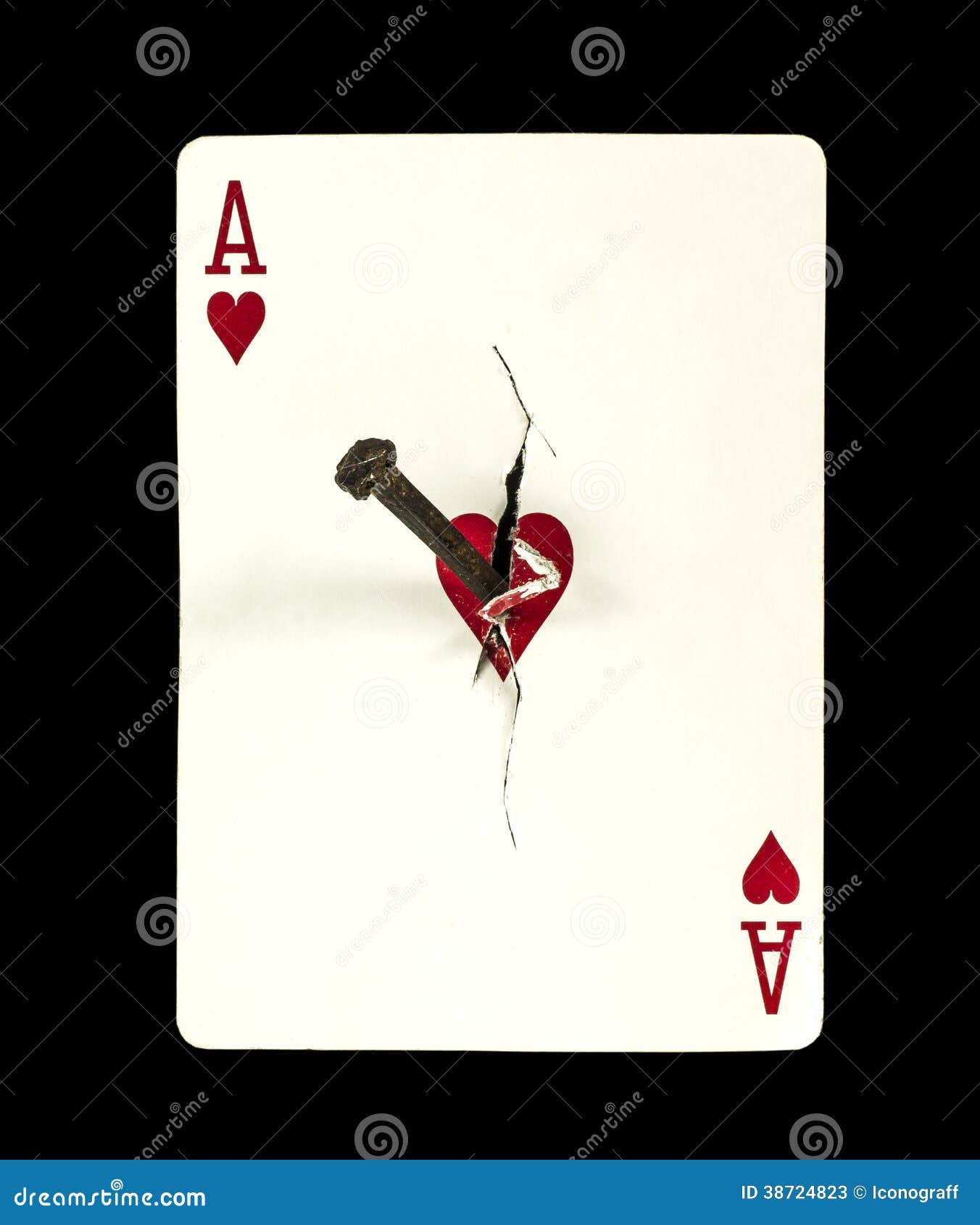 Broken Heart stock image. Image of breakup, card, isolated - 38724823