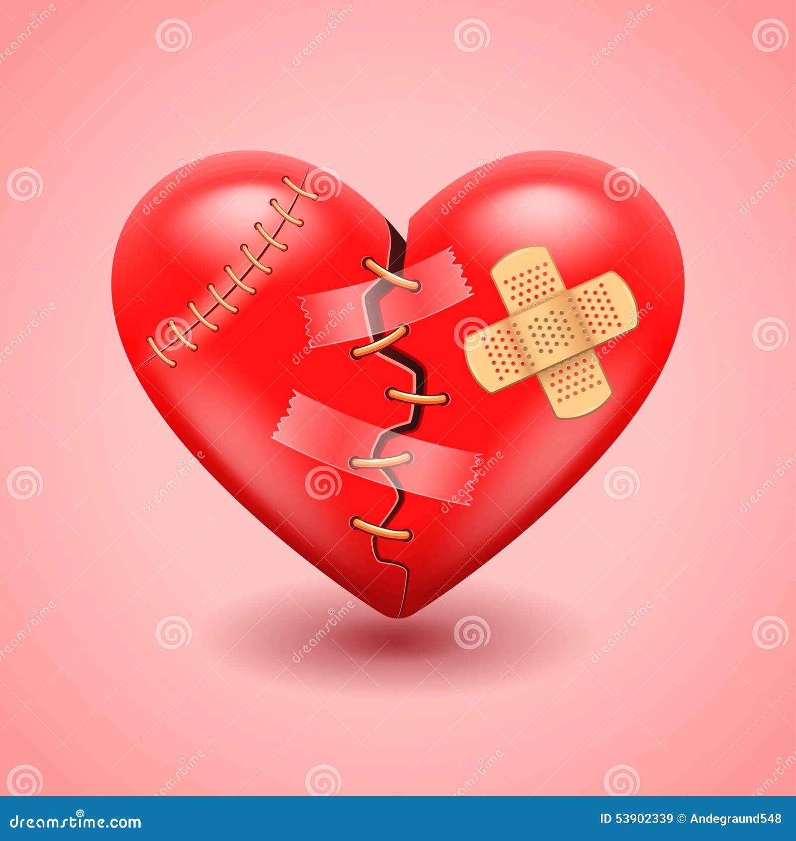 Broken Heart Vector Background Stock Vector - Illustration of ...