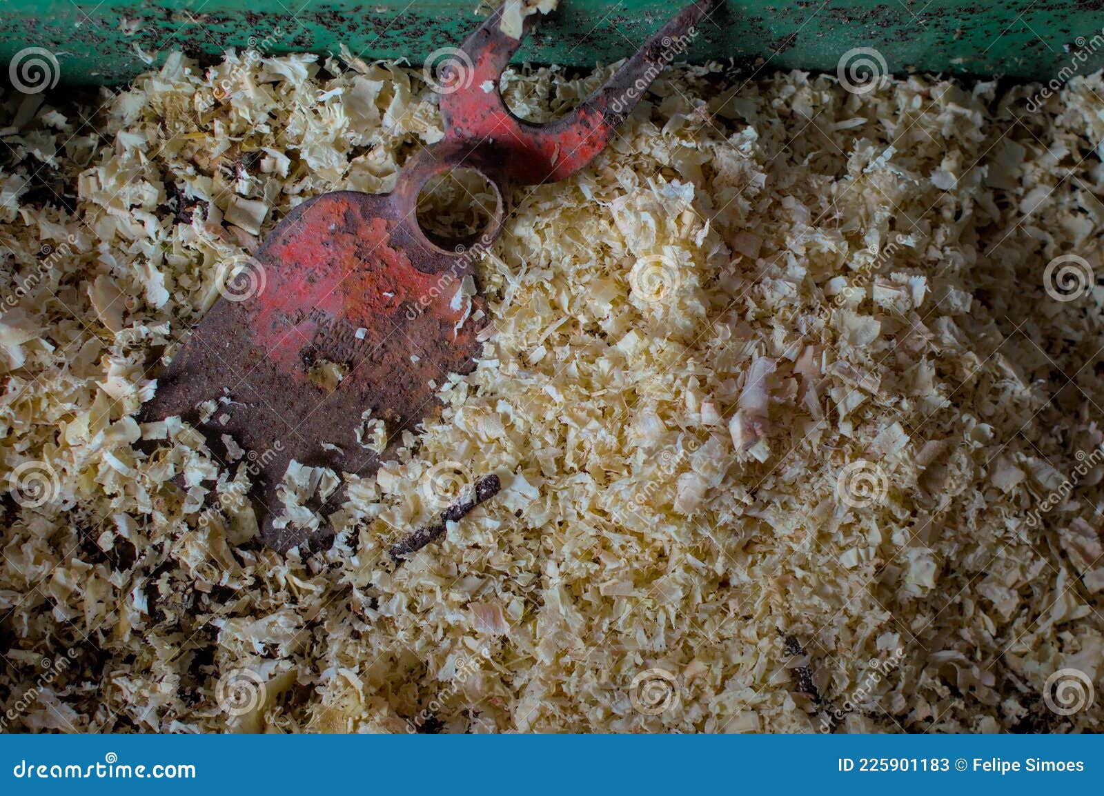 Broken Hoe Over Compost Bin Stock Image - Image of organic, garbage ...