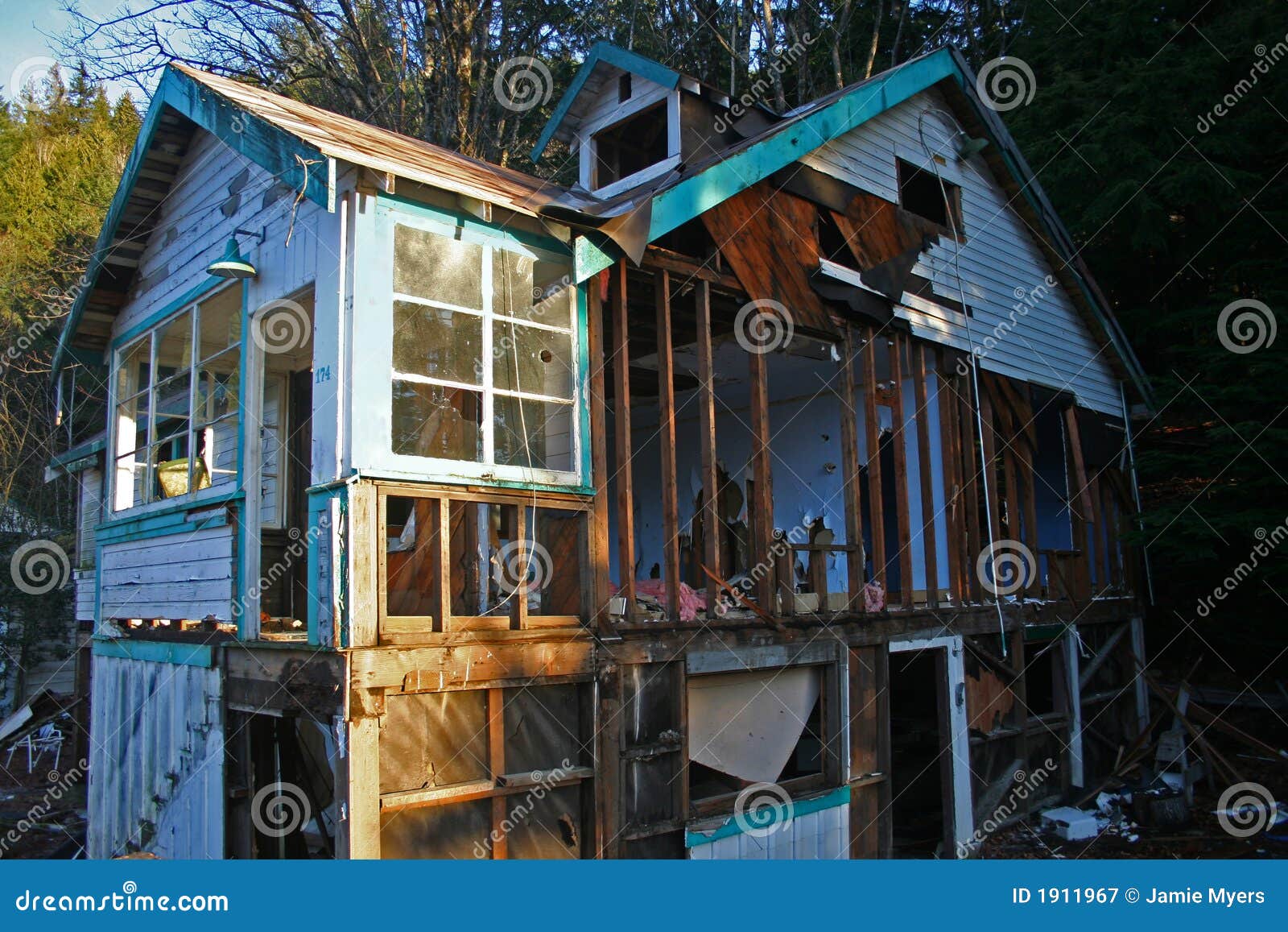 Broken House 3 stock image. Image of repairing, house - 1911967