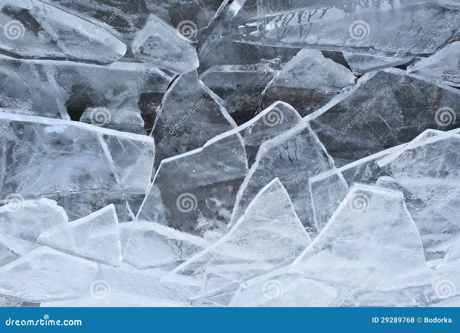 Broken ice stock photo. Image of lake, broken, winter - 29289768