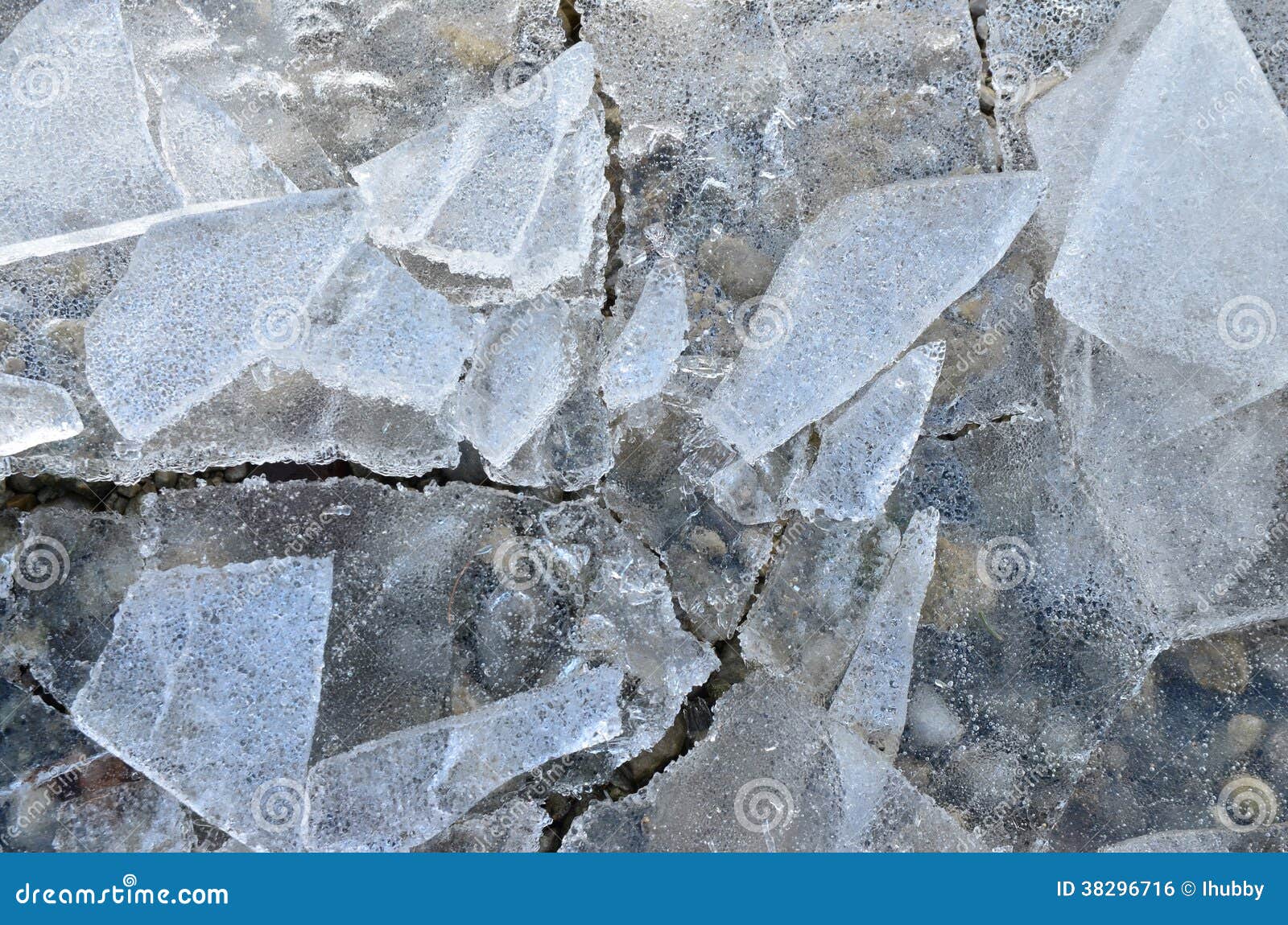 Broken Ice stock photo. Image of nature, frozen, textured - 38296716