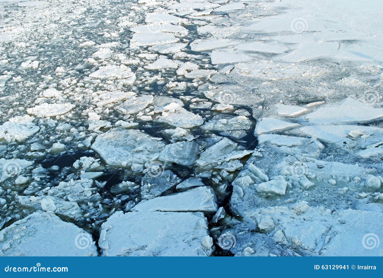 Broken ice background stock image. Image of winter, texture - 63129941