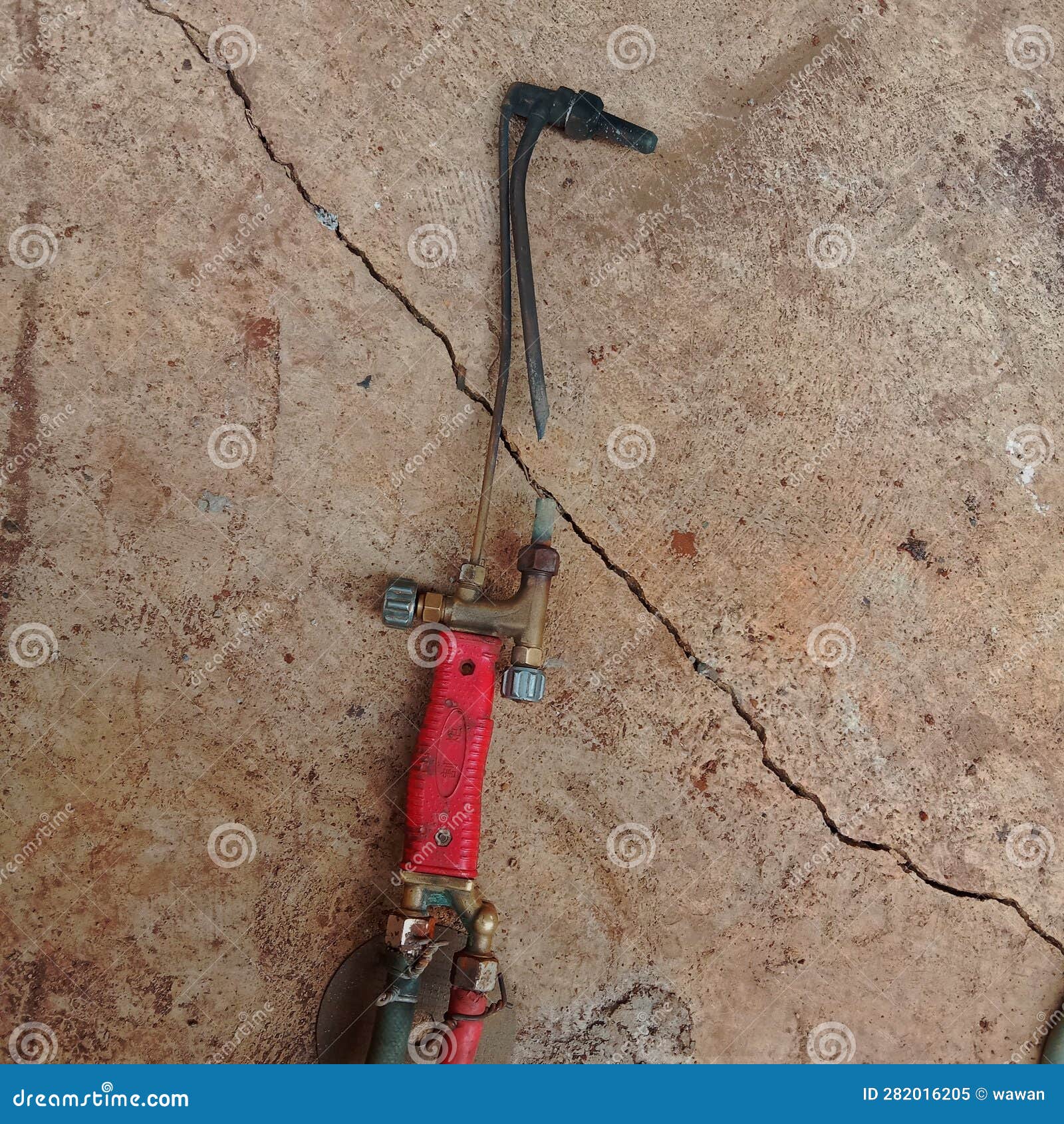 A Broken Iron Cutter Due To the Use of Lack of Understanding Stock ...