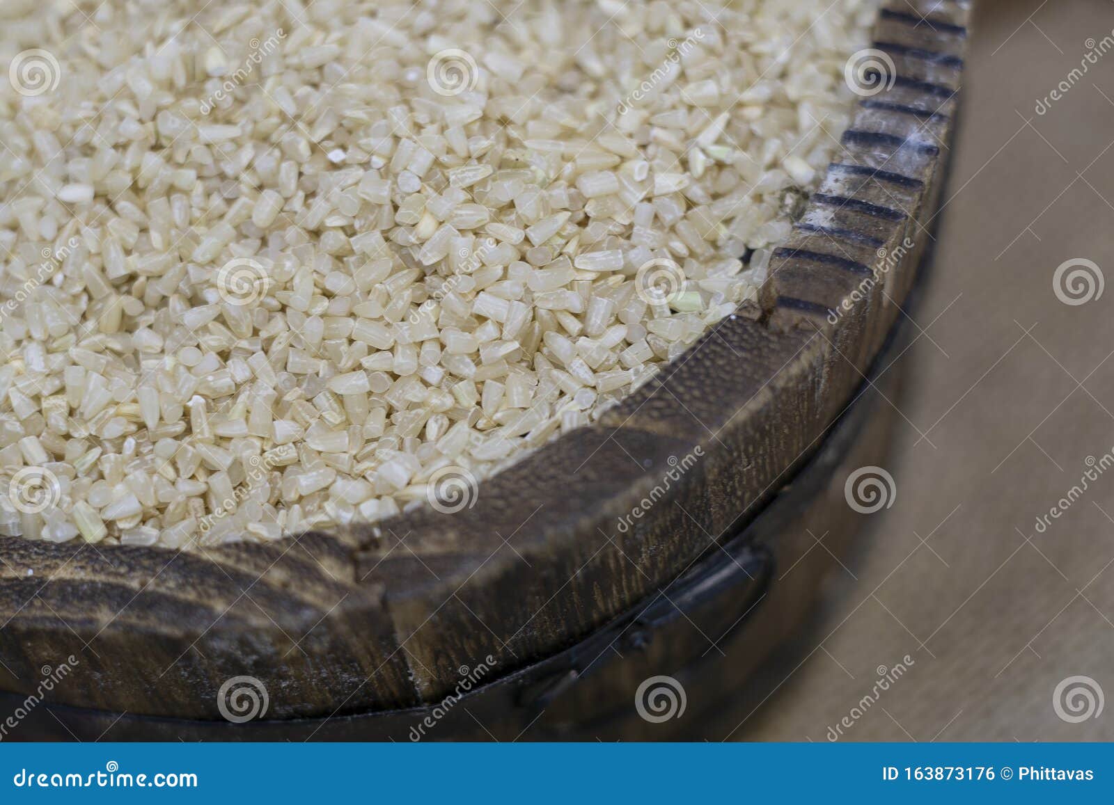 Broken jasmine milled rice stock photo. Image of nutrition - 163873176