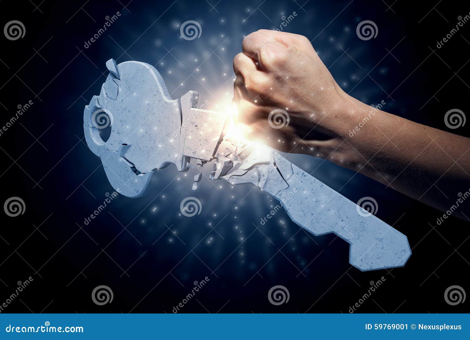 Broken key stock image. Image of caucasian, fist, idea - 59769001