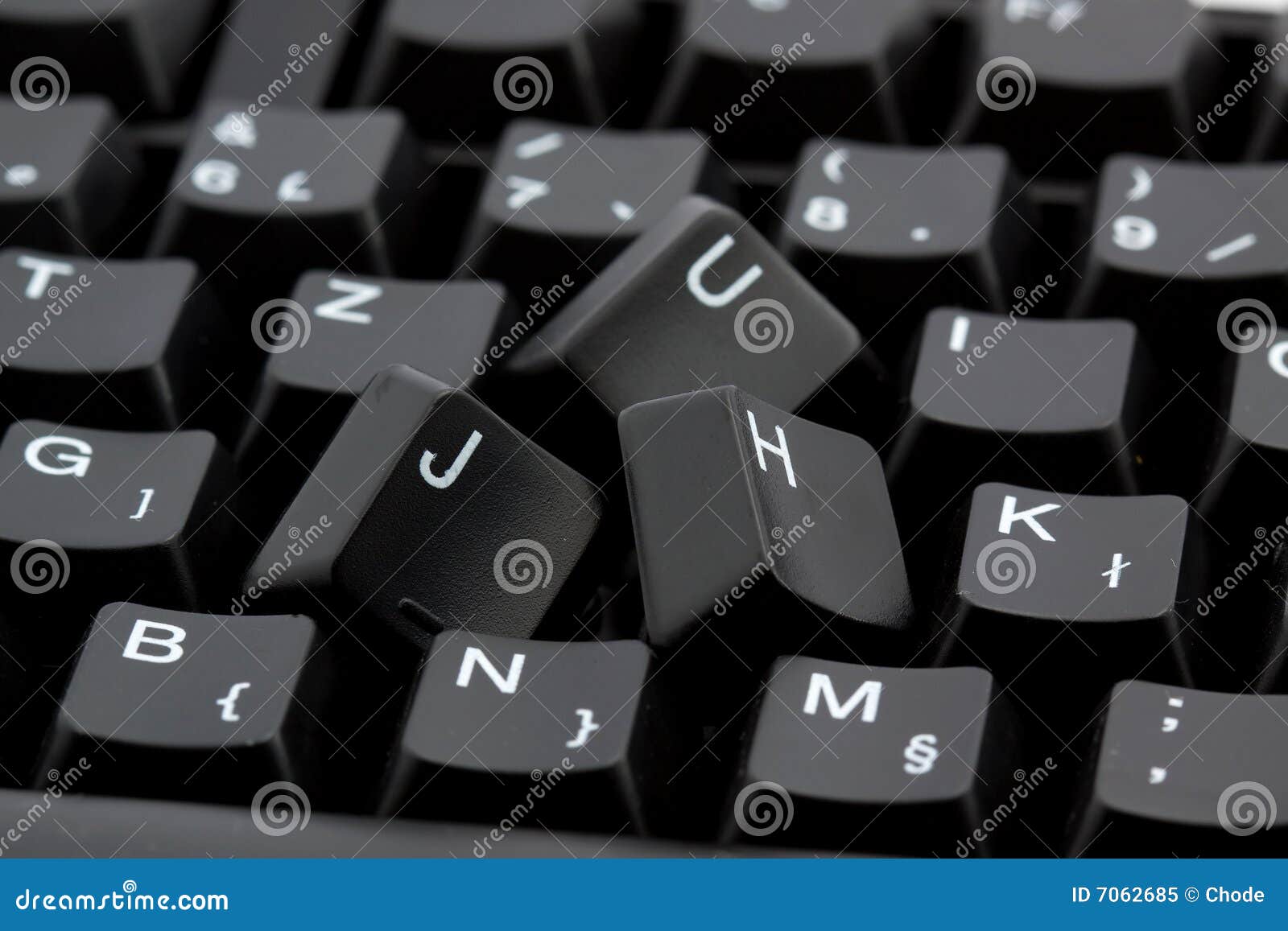 Broken keyboard stock image. Image of word, close, business - 7062685