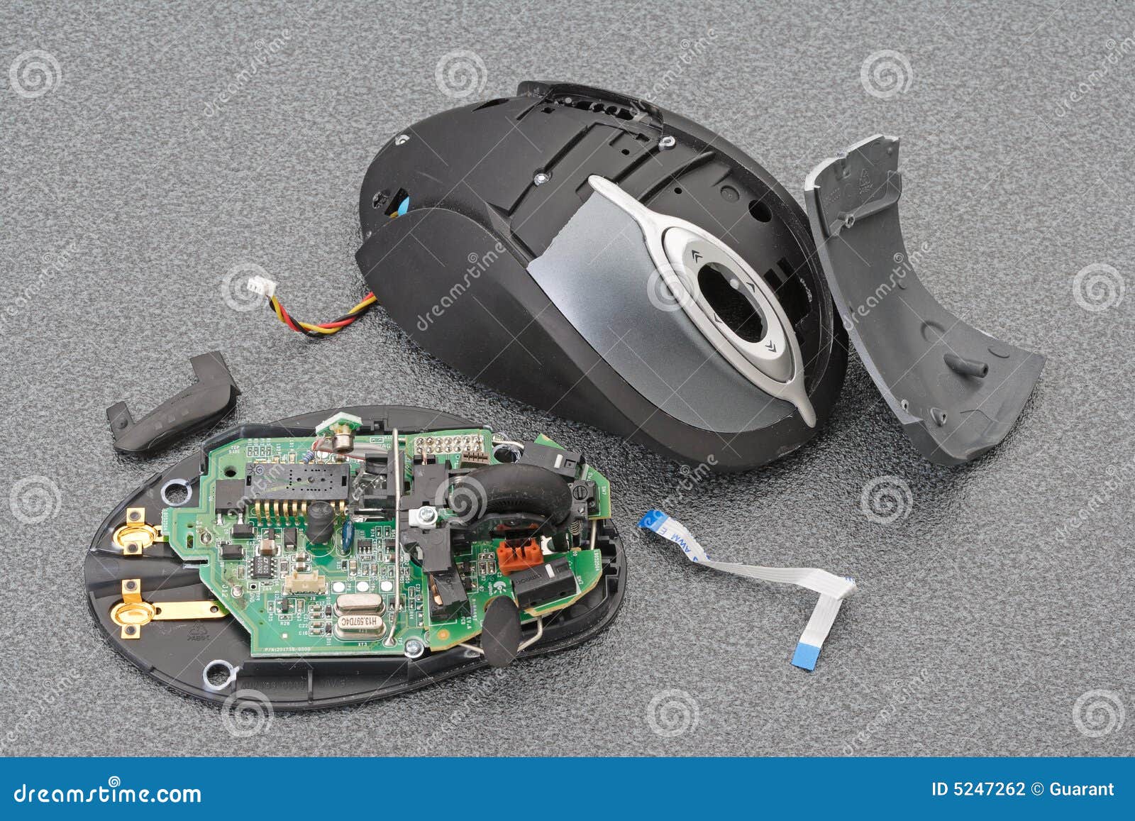 Broken laser mouse stock photo. Image of peripheral, tooth - 5247262