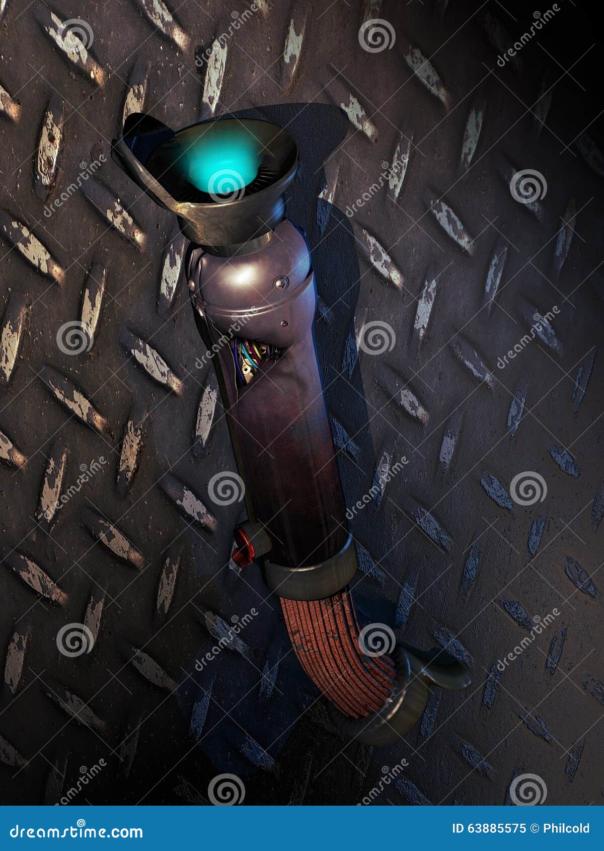 Laser Sword Powerless. Glowing Saber Impotent. Future Weapons Cartoon ...