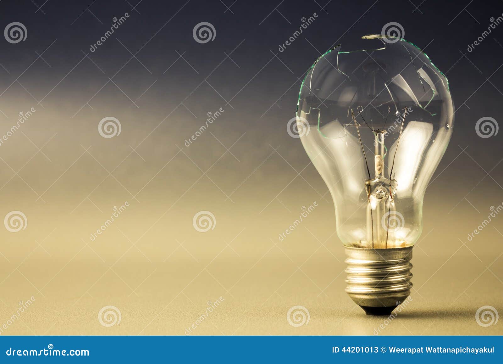 Broken light bulb stock image. Image of fragment, crash - 44201013