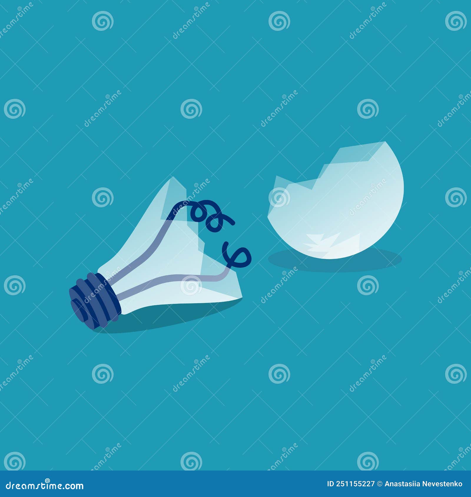 Glass Break Sensor Icon Vector Illustration 136801858