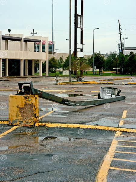 Broken Light Pole stock photo. Image of repair, catastrophe - 6428336