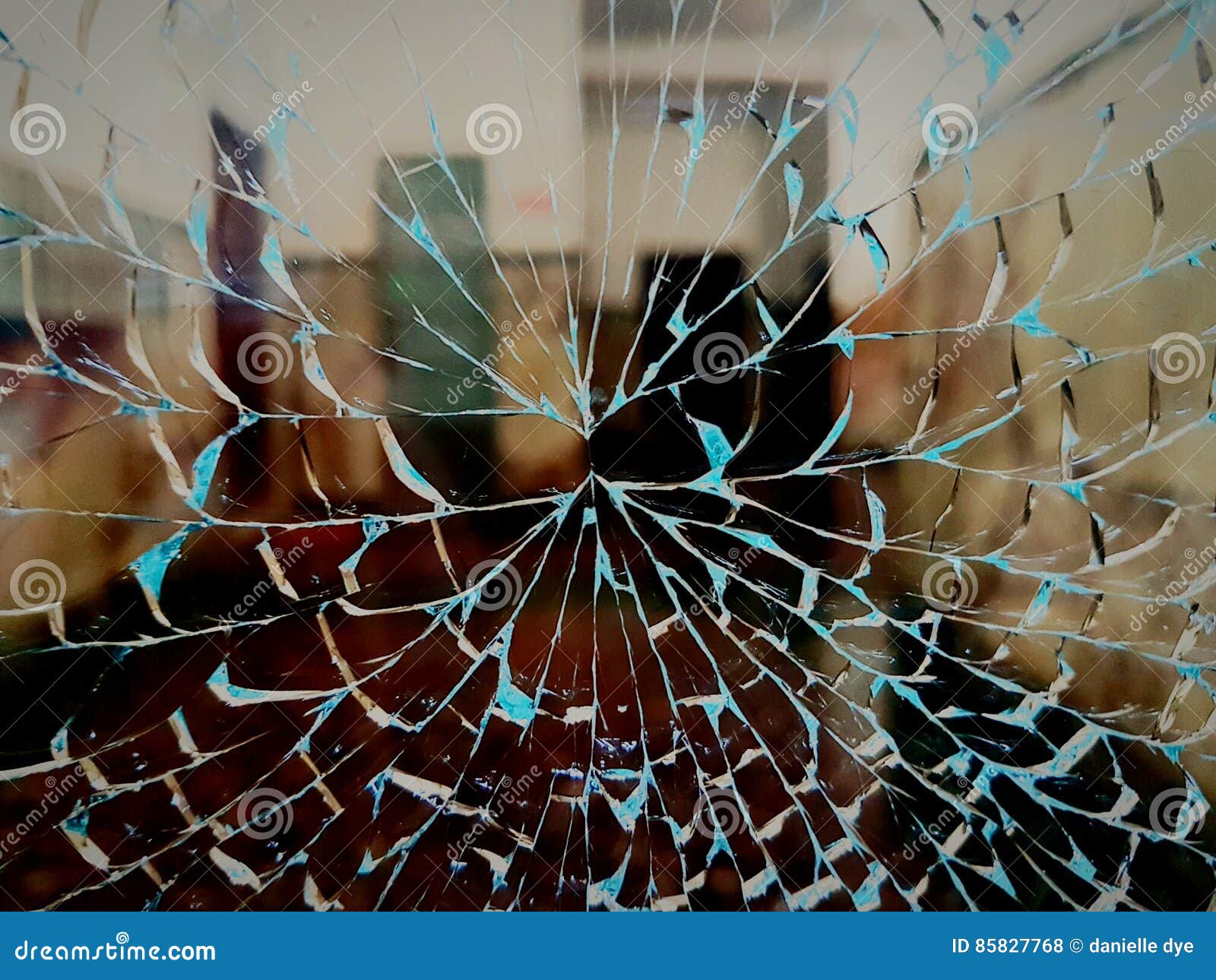 Through the Broken Looking Glass Stock Photo - Image of looking, broken ...