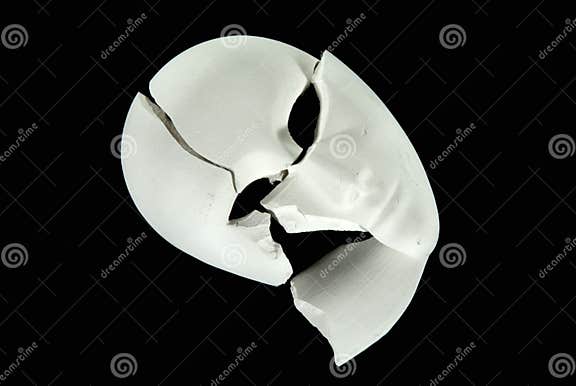 Broken mask stock photo. Image of winter, seasonal, carnival - 1819394