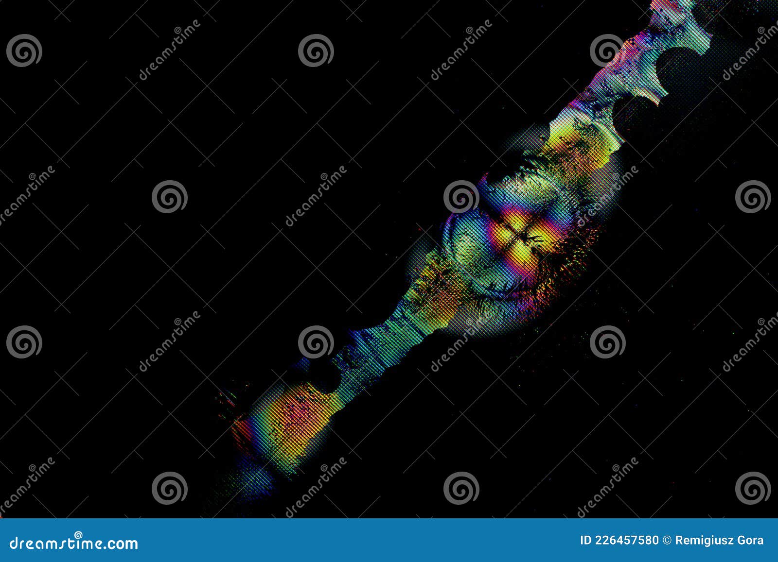 Broken Matrix LCD Screen RGB Original Wallpaper Stock Photo - Image of ...