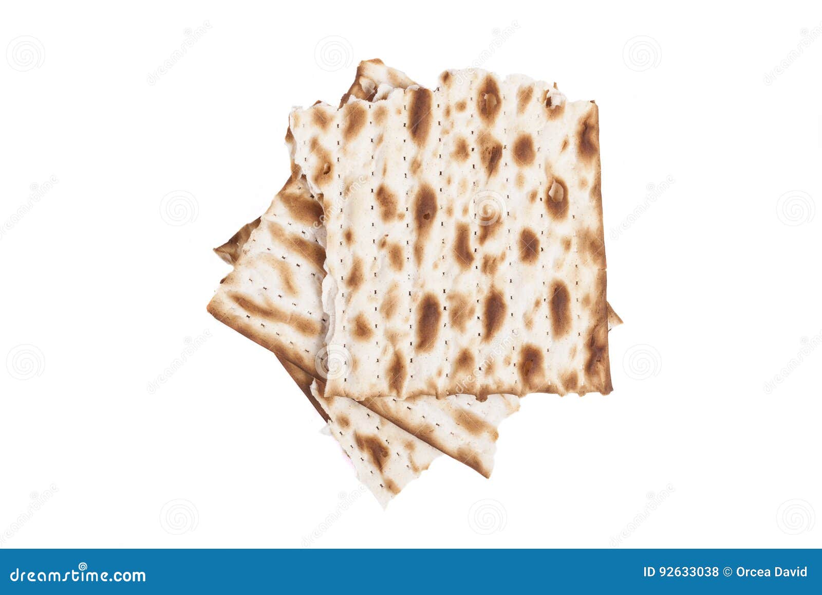 Broken Matzah Pieces stock photo. Image of background - 92633038
