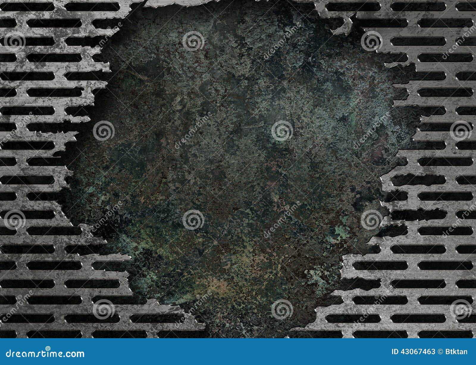 Broken metal background stock illustration. Illustration of steel ...