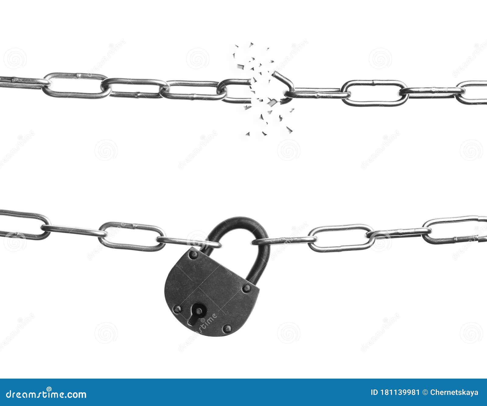 Broken Metal Fence Panel Stock Photography | CartoonDealer.com #128485754