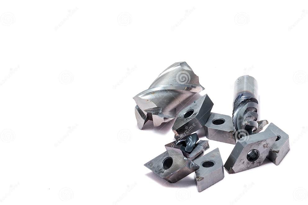 Broken Metal Lathe Tools and Mill Tools Stock Image - Image of accuracy ...