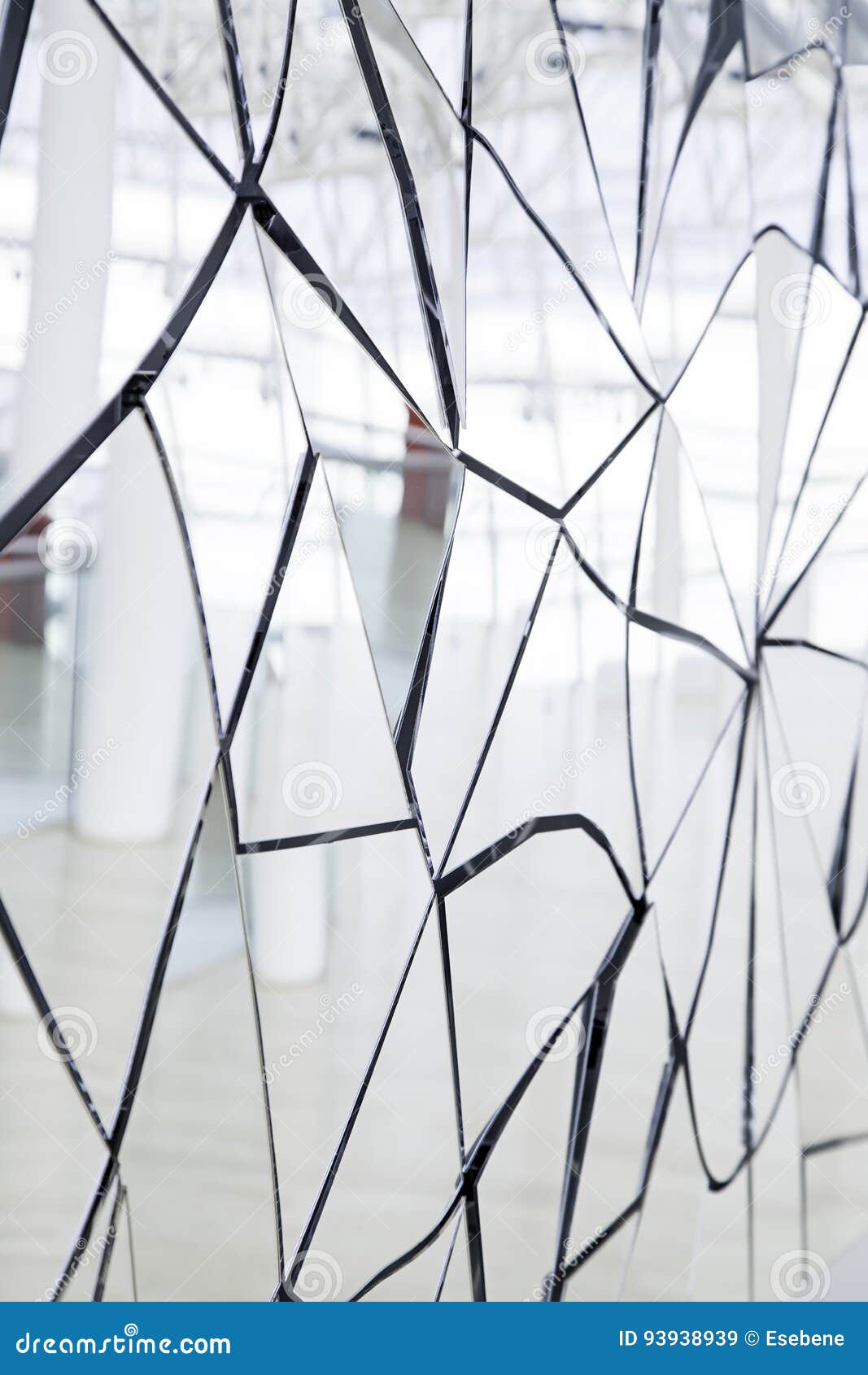 Broken mirror stock image. Image of mirror, shattered - 93938939